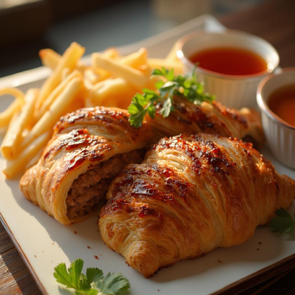 Korean BBQ Beef Croissant