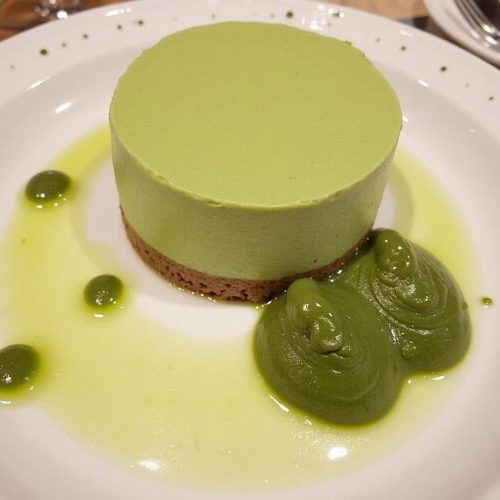 Matcha Basque Cheesecake