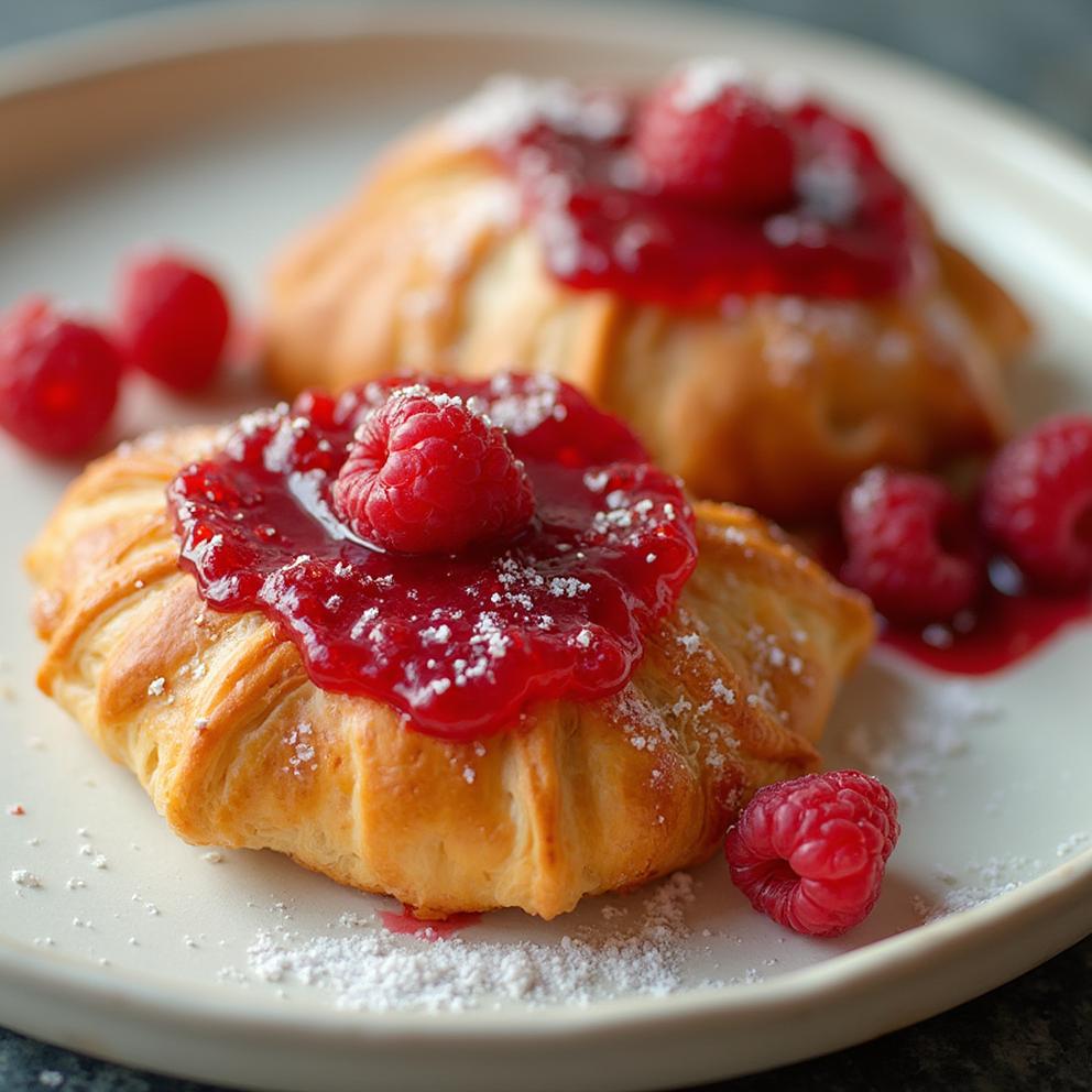 Raspberry Jam Croissant