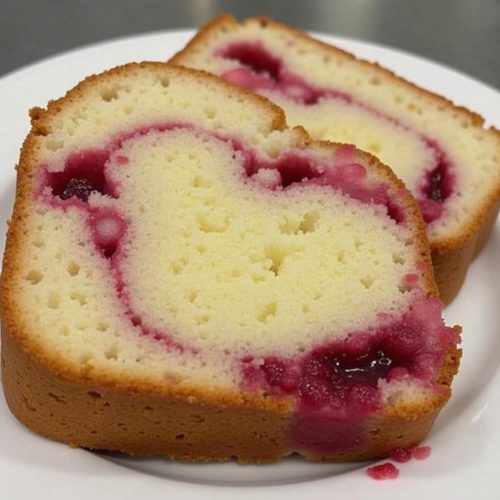 Raspberry Pound Cake