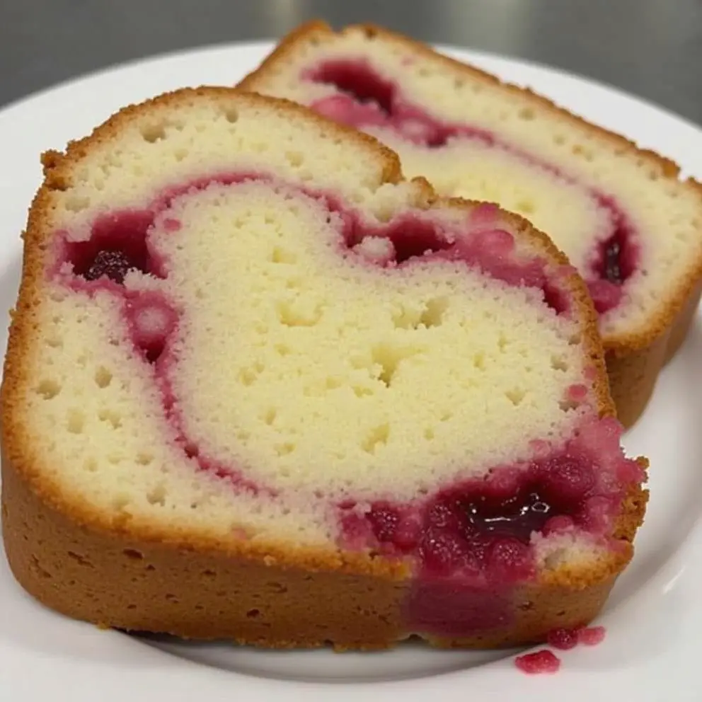 Raspberry Pound Cake