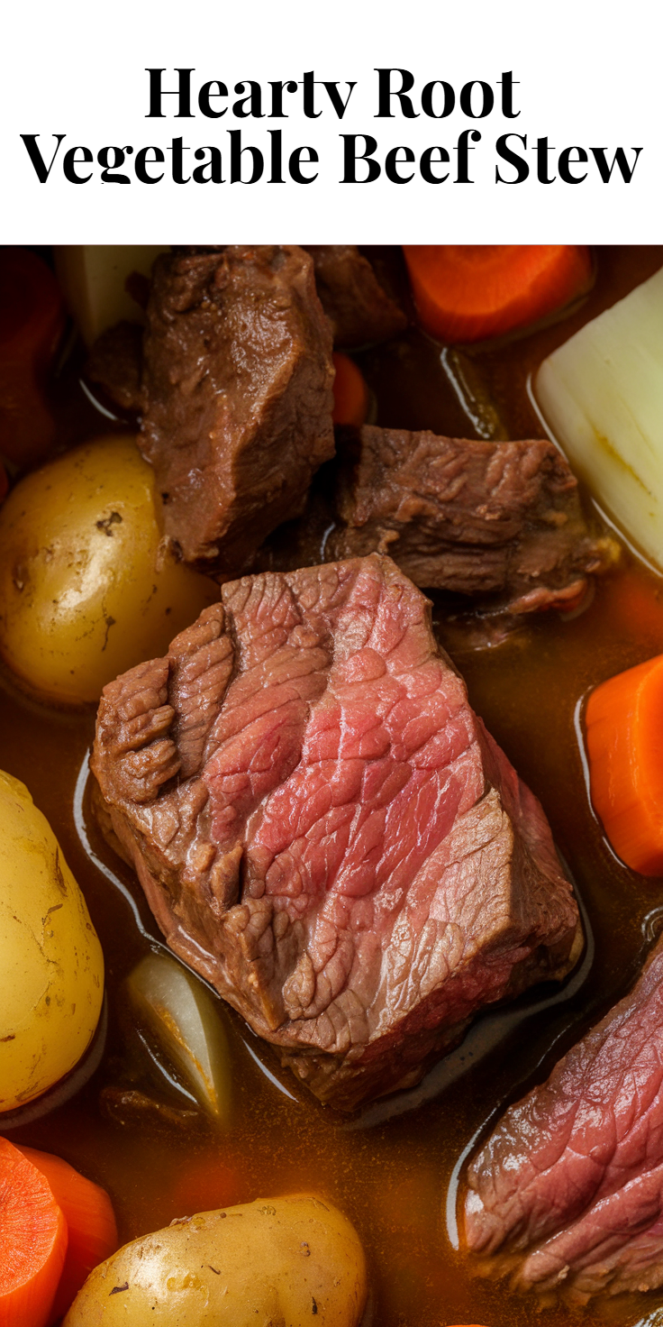 Hearty Root Vegetable Beef Stew