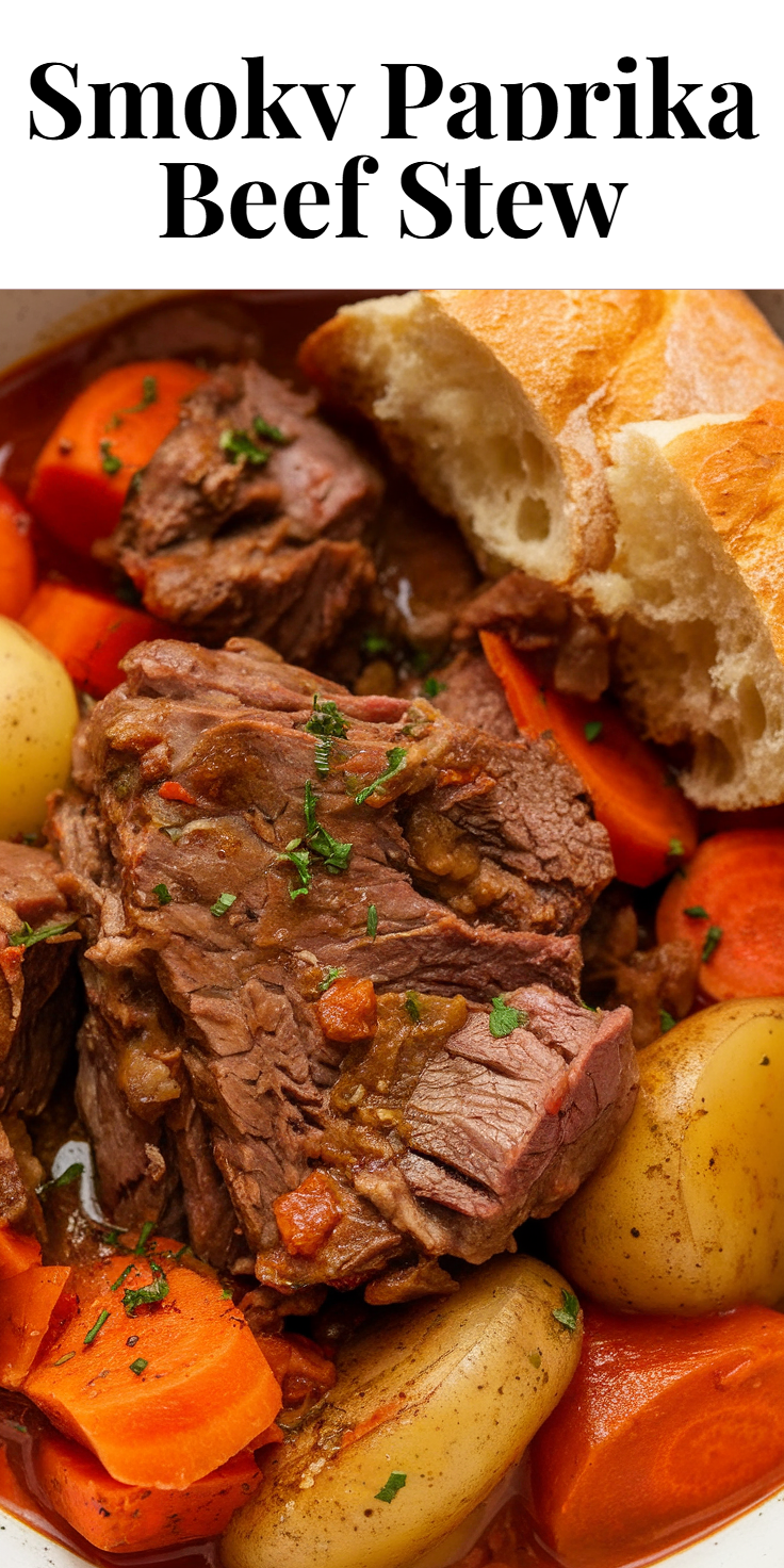 Smoky Paprika Beef Stew