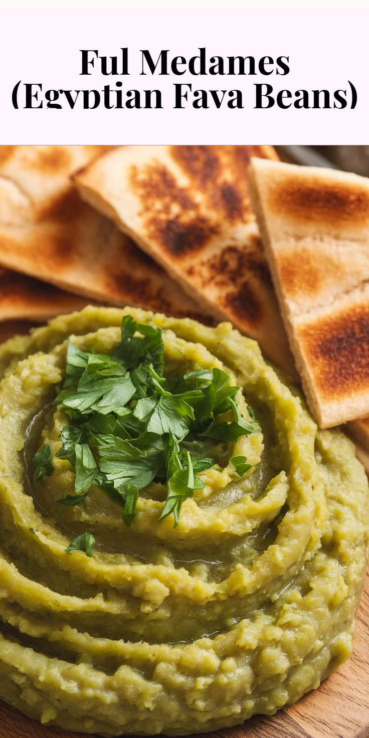 Ful Medames (Egyptian Fava Beans)